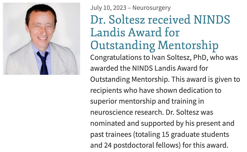 Congratulations, Ivan! – Soltesz Lab
